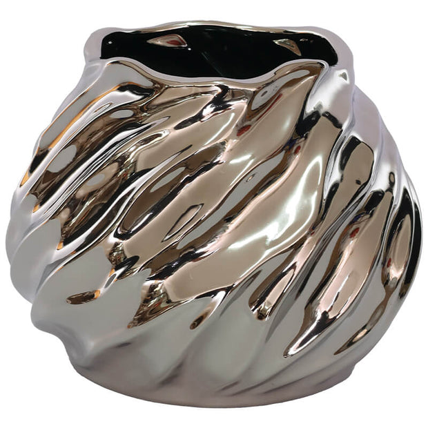Wave Vase 17/22Cm – linen-and-bath