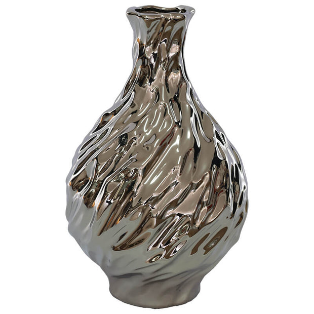 Wave Vase 17/22Cm – linen-and-bath